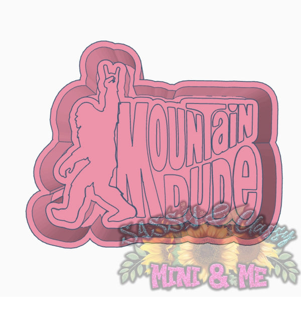 Mountain Dude Freshie Mold – Sassy N Classy Mini & Me